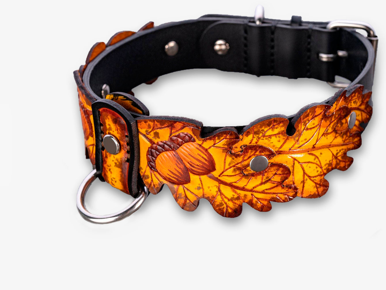 Fall Oak Collar – Windrunner Leather