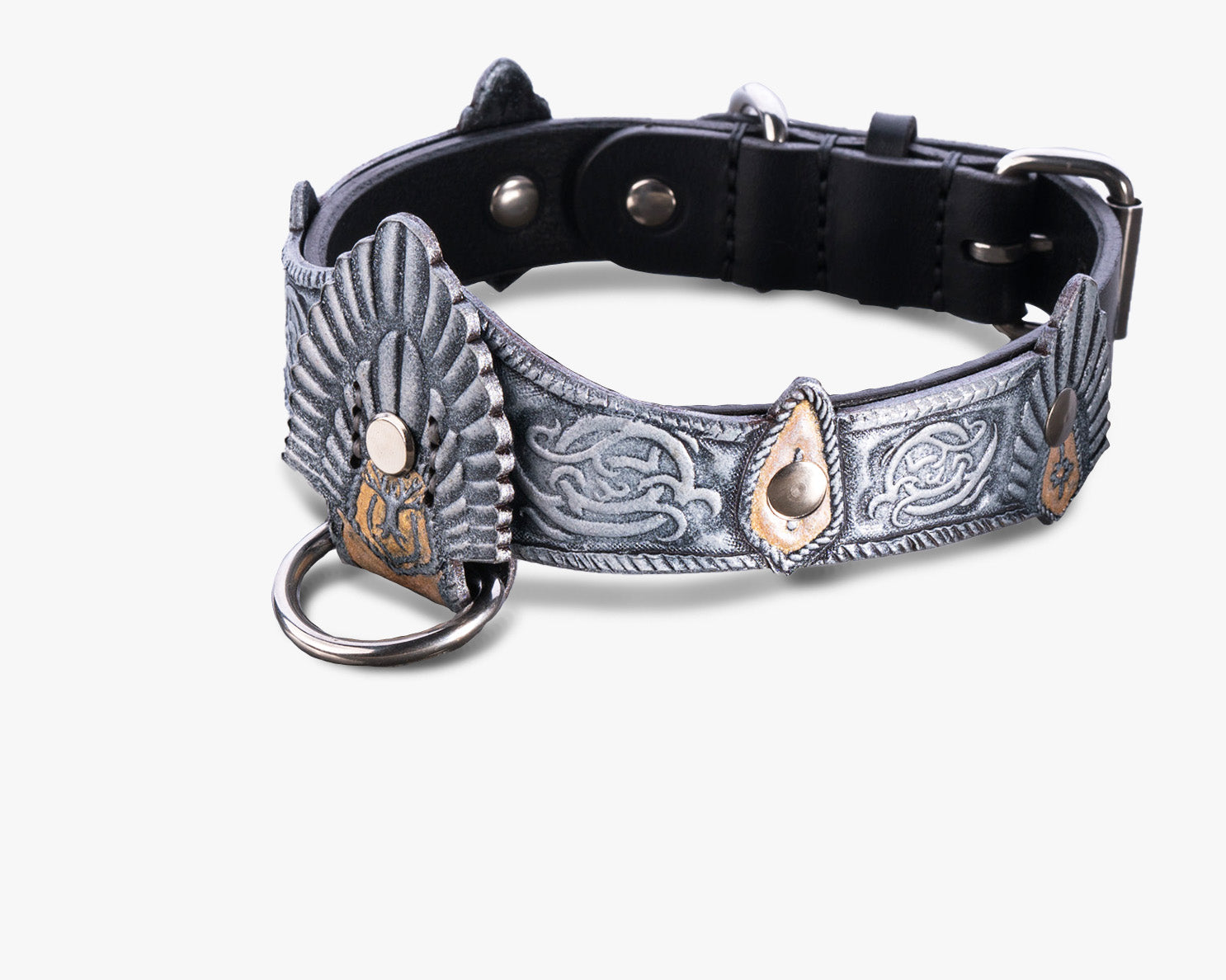 LoTR Aragorn Crown Collar – Windrunner Leather